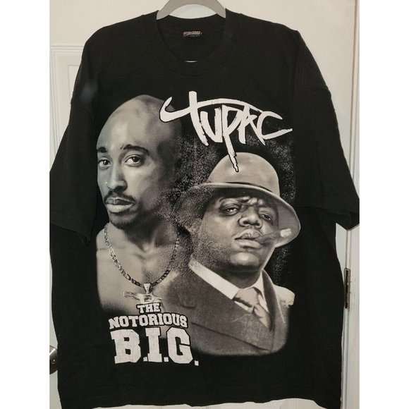 Shirts | Vintage Notorious Big Tupac Rap Tee T Shirt 3xl Biggie 2pac 9s ...